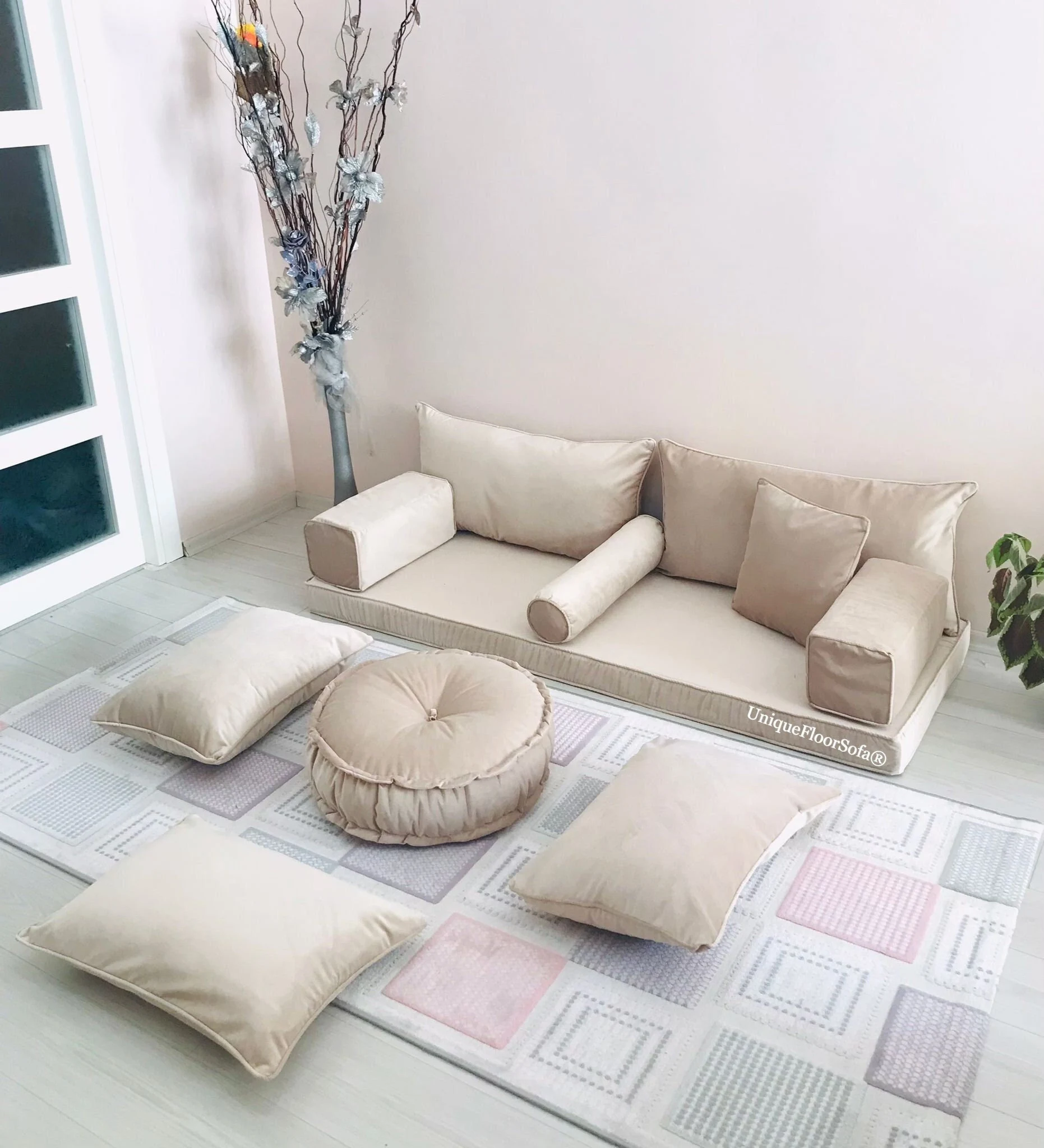 The Benefits of a Floor Sofa - Home Renovation Studio